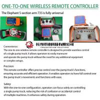 China IP65 Putzmeister Concrete Pump Truck Remote Control Wired for sale