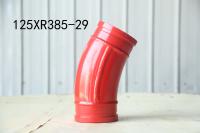 China 125*R385-29 Pump Bend Tube Red Color and  Customized Style for Concrete Pump Truck for sale