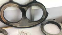 China 200mm Zoomlion Concrete Pump Parts SCWHING SPL2000 Glass wear Plates for sale