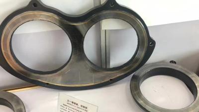 China 200mm Zoomlion Concrete Pump Parts SCWHING SPL2000 Glass wear Plates for sale