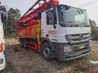 China 52Meter Used Concrete Pump Truck 2020year SANY Benz Chassis SYM5350TMB 60C-10 for sale
