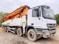 China 2013 Zoomlion Used Concrete Pump Truck 52m Diesel Fuel for sale