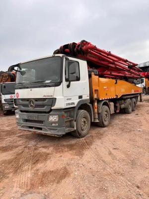 China 170m3/h Used Concrete Pump Truck Mounted Sany Benz Chassis 56 Meters SYM5445THB 560C-8A for sale