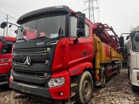 China 2020year 60m Used Concrete Pump Truck With Retractable Arm Segments for sale