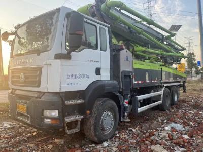 China 49M Zoomlion Company Made ZLJ5350THBKE Used Concrete Pump Truck for sale