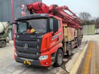 China 2022year sany Used 66m Sany chassis country-six big concrete pump truck and boutique car condition for sale