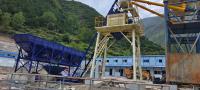 China Concrete Stational Mixer 50 Stations Excluding Cement Silos With Fully Automatic Control System for sale