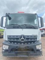 China 2021 Sany 62 Meter Mercedes Chassis Yellow And White Good Condition Second Hand Concrete Pump Truck for sale