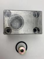 China 403352 Swing Cylinder Connecting Valve Block New Silver Concrete Pump Spare Parts For Putzmeister Pumps for sale