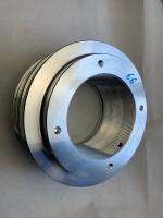 China 505449 503373 Boom cylinder piston head PM Putzmeister 56m Concrete Pump Spare Parts in Silver or Custom Color for sale
