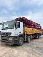 China 2019 Sany Benz Chassis 56m 325kw 1600rpm Sany Zoomlion Concrete Pump Truck With Good Condition for sale