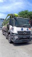 China 2020 Zoomlion Mercedes Chassis 63m Concrete Pump Truck 180m/h Theor Output Heavy Duty 44400KG Vehicle Weight for sale