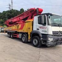 China 2021 Sany Mercedes Benz Chassis 62m Powerful 315kw Engine Diesel Concrete Pump Truck - Economical Choice for sale