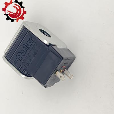 China Parker Black Coil 24VDC Sany Zoomlion Concrete Pump Truck Spare Parts for sale