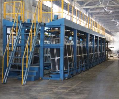 China Electric Heating Ppgl Pattern Coating Production Line With Laminating Machine for sale