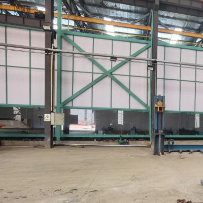 China Customized Temperature Hot Dip Galvanizing Machine with 1.5-2 Meter Zinc Bath Width and Ceramic Kettle Material for sale