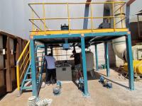 China HEPA Filter Acid Fume Extraction System 1200mm X 800mm X 1500mm for Industrial Applications for sale