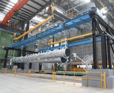 China Customizable Color 2.0~3.0mm Accuracy Temperature Controlling Hot Dip Galvanizing Line for sale