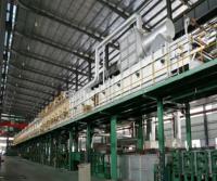 China Customized PLC Controlled Hot Dip Galvanizing Equipment Ceramic / Metal Bath 40-100 Micron for sale