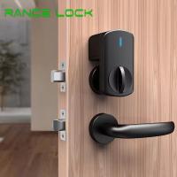 China TT Smart Bluetooth Door Lock ABS Keyless Entry Door Lock 35mm - 75mm With Durable Materials for sale