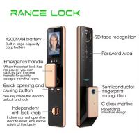 China Wifi Smart Door Lock Bluetooth 3D Face Lock OEM ODM For Home for sale