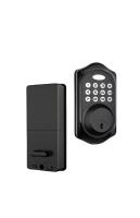 China Aluminum Alloy Smart Door Locks C88 Password Smart Lock Black for sale