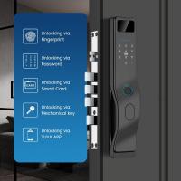 China Tuya Smart Door Lock D7 with Fingerprint for 40-90MM Doors for sale