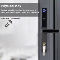 China TTlock Electronic Hotel Door Locks Bluetooth Fingerprint Wifi Door Lock Customized for sale