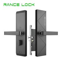 China RFID Hotel Door Lock Black / Silver Smart Electronic Door Lock for sale
