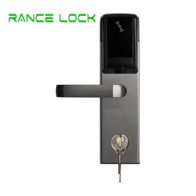 China Customized Hotel Card Reader Locks Intelligent 304 Stainless Steel Door Lock for sale