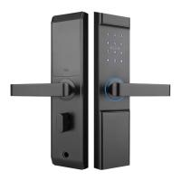 China Anti Theft Hotel RFID Door Locks Stainless Steel Electronic Card Door Lock Waterproof for sale