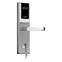 China Stainless Steel Hotel Door Lock Anti Theft Hotel Card Door Lock Silver for sale