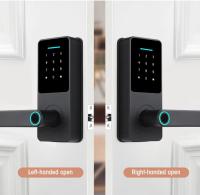 China Keyless Tuya Wifi Lock Tuya 35mm - 60mm Fingerprint Door Lock For Hotel for sale