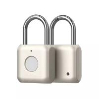 China USB Charge Luggage Smart Lock Mini Luggage Fingerprint Lock Waterproof for sale