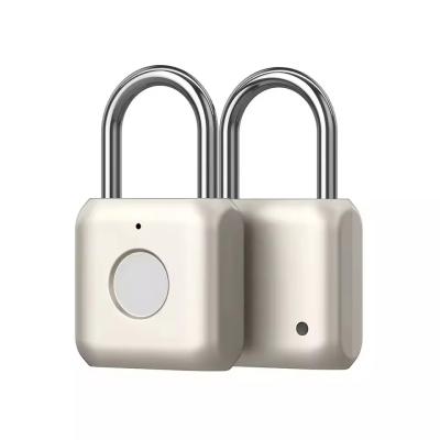 China USB Charge Luggage Smart Lock Mini Luggage Fingerprint Lock Waterproof for sale