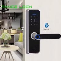 China TTlock Smart Wifi Door Lock Zinc alloy Card Entry Door Lock for sale