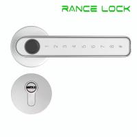 China Password Fingerprint Door Lock Tuya App Biometric Electronic Door Lock 30mm - 60mm for sale