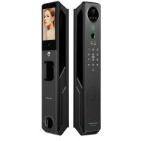 China Intelligent Lock Door Tuya Smart With Fingerprint Face Recognition Door Lock for sale