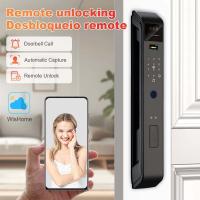 China Intelligent Fingerprint Digital Keypad Home Automation Deadbolt Smart Lock for Front Door for sale