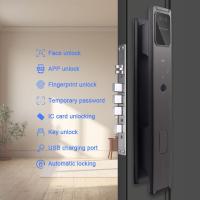 China House Palm Vein Door Lock Waterproof Digital Slim Door Lock With Camera for sale