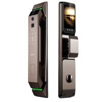 China Automatic Biometric Tuya Smart Lock IC Card Wifi App Unlock for Home Security for sale