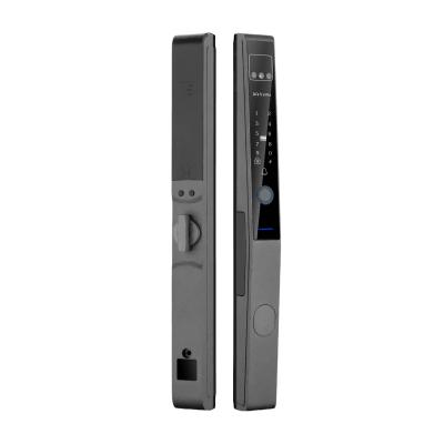 China Thermal Break Alloy Door Fireproof New Rfid Hotel Electric Lock System Smart Door for sale