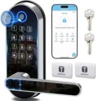 China Home Door TT Smart Lock Keyless Biometric Fingerprint Locks With Key for sale