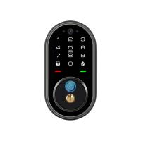 China 60mm - 70mm Wifi Digital Door Lock Security Tuya Electronic Smart Door Lock for sale