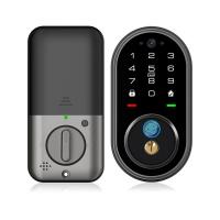 China Home Wifi Bluetooth Lock 60mm - 70mm Smart Wooden Door Lock for sale