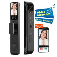 China Face Recognition Door Lock Smart Electronic Locks for Doors Tuya Smart Lock for sale