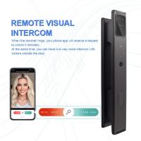 China Electronic Fingerprint Tuya Wifi With Camara 3D Face Recognition Smart Door Lock for sale
