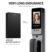China 3D Face Recognition Smart Lock Password Bluetooth WiFi Digital Door Lock for sale