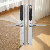China 40.5MM Width Panel Wifi Bluetooth Lock for TT App Controlled Broken Bridge Door for sale