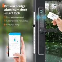China 1.5kg Bluetooth Fingerprint Lock for Sliding Doors Advanced Security for sale